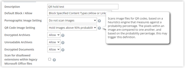 Email Security Cloud Gateway - QR Codes Update & Image Analysis - Sep ...