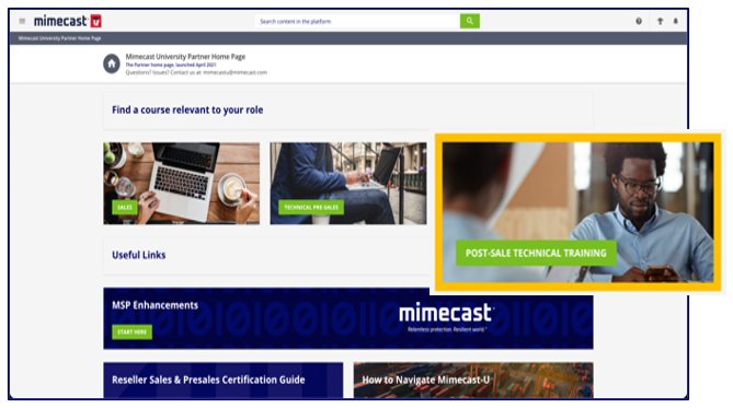 Mimecast Education - Registering with Mimecast University – Mimecast
