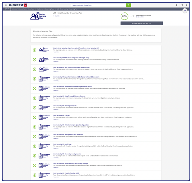 Mimecast Education - Registering with Mimecast University – Mimecast