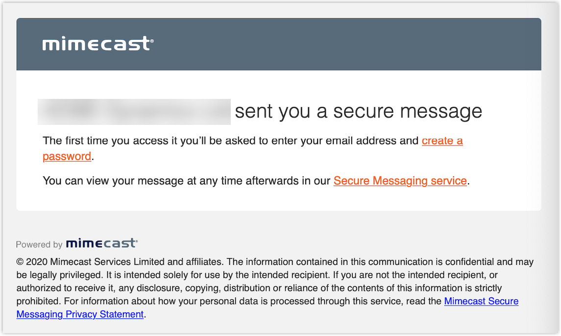 Secure Messaging - Notifications & Branding – Mimecast