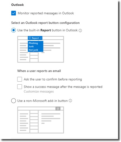 Detections - Outlook End User Reporting – Mimecast