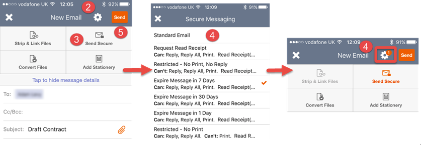 Secure Messaging - End User Applications – Mimecast