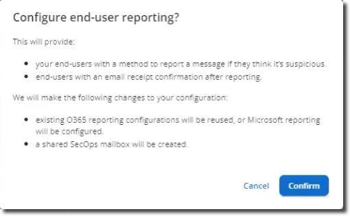 Detections - Outlook End User Reporting – Mimecast