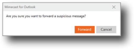 Mimecast for Outlook - Impersonation Protection Banners – Mimecast