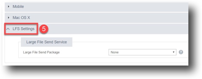 Large File Send - Configuration and Use – Mimecast
