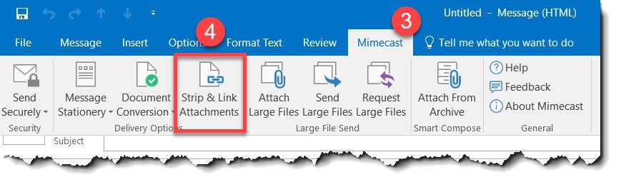 Mimecast for Outlook - Applying Document Conversion – Mimecast