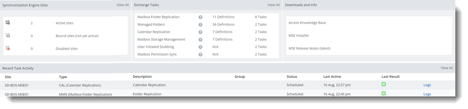 Mimecast Synchronization Engine - Exchange Tasks – Mimecast