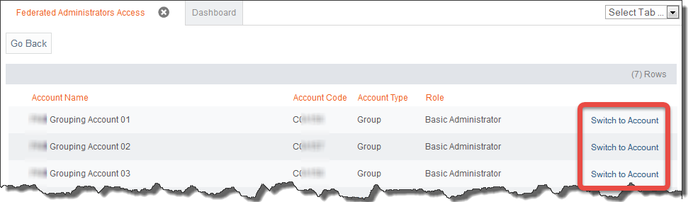 Advanced and Federated Accounts - Federated Account Administration ...