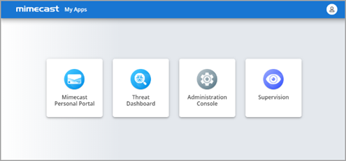 Mimecast Administration Console - Accessing Mimecast Applications ...