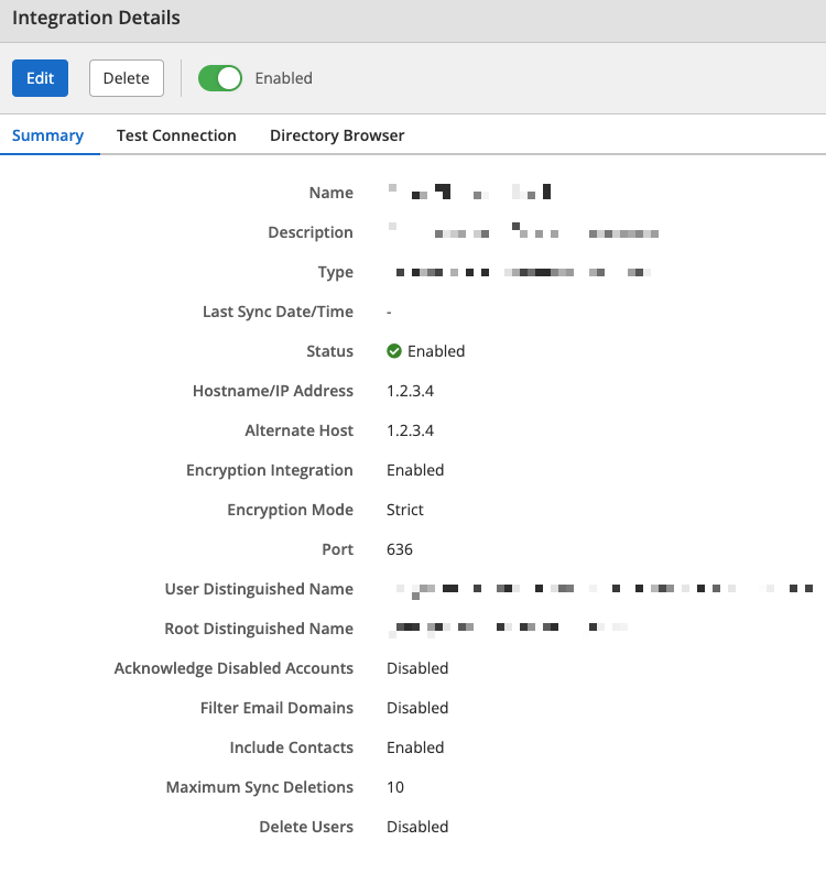 Directory Synchronization - Integrations – Mimecast