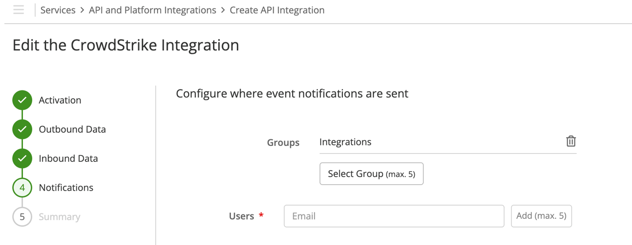 API & Integrations - Crowdstrike Falcon Integration – Mimecast