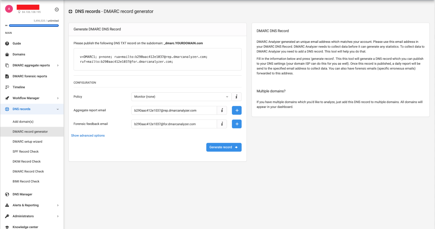 DMARC Analyzer - v2.37.0 - Jul 2021 – Mimecast