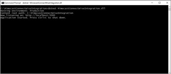 API & Integration - ConnectWise Installation Guide – Mimecast