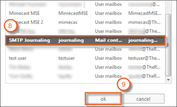 Journaling - Exchange Appliance Journaling – Mimecast