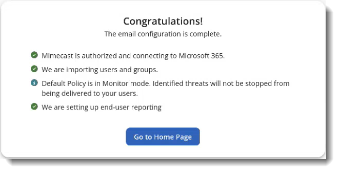 Getting Started – Mimecast