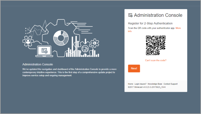 Authentication Profiles - Login with Two-Step Authentication – Mimecast