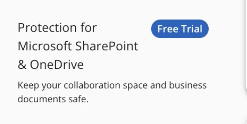 Protection for Microsoft SharePoint & OneDrive – Mimecast