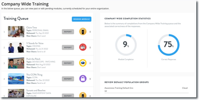 Awareness Training - The Training Queue – Mimecast
