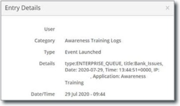 Awareness Training - Audit Logs – Mimecast