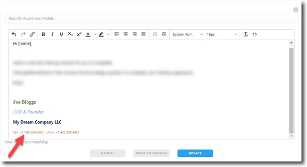 Awareness Training - Custom Email Notifications & Phishing Templates ...