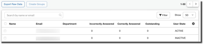 Awareness Training - Managing Inactive Users – Mimecast