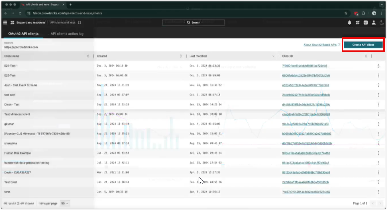 CrowdStrike Integration Cloud Gateway – Mimecast