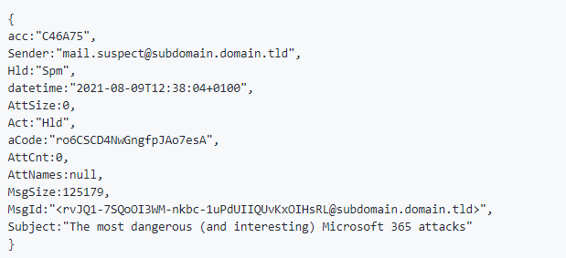 API & Integrations - Sumo Logic API Integration – Mimecast