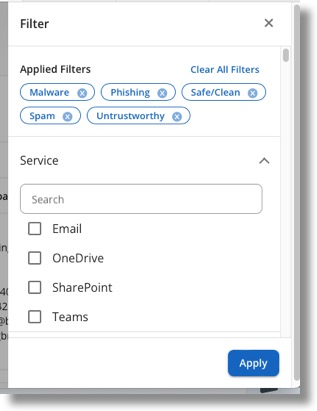 Detections - Viewing Attacks – Mimecast