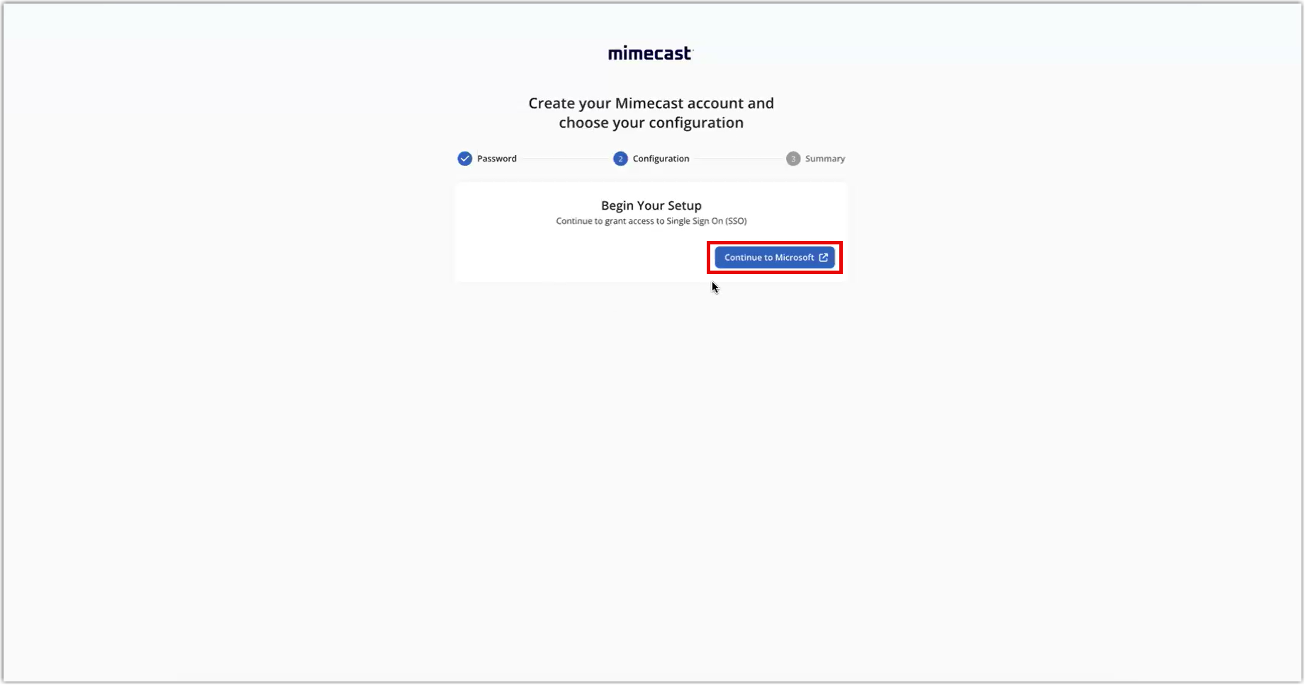 Getting Started – Mimecast