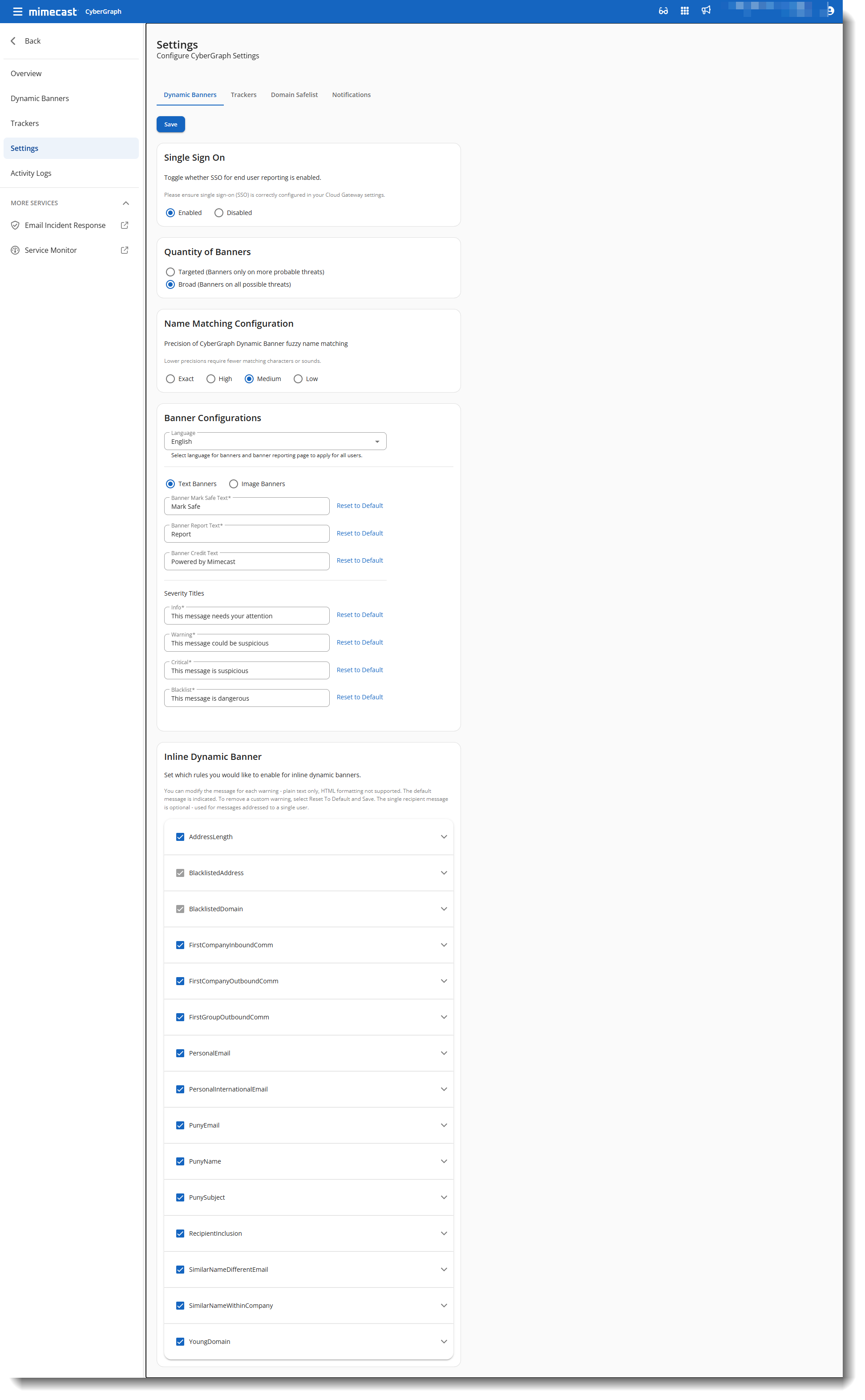 CyberGraph 2.0 - Getting Started Guide – Mimecast