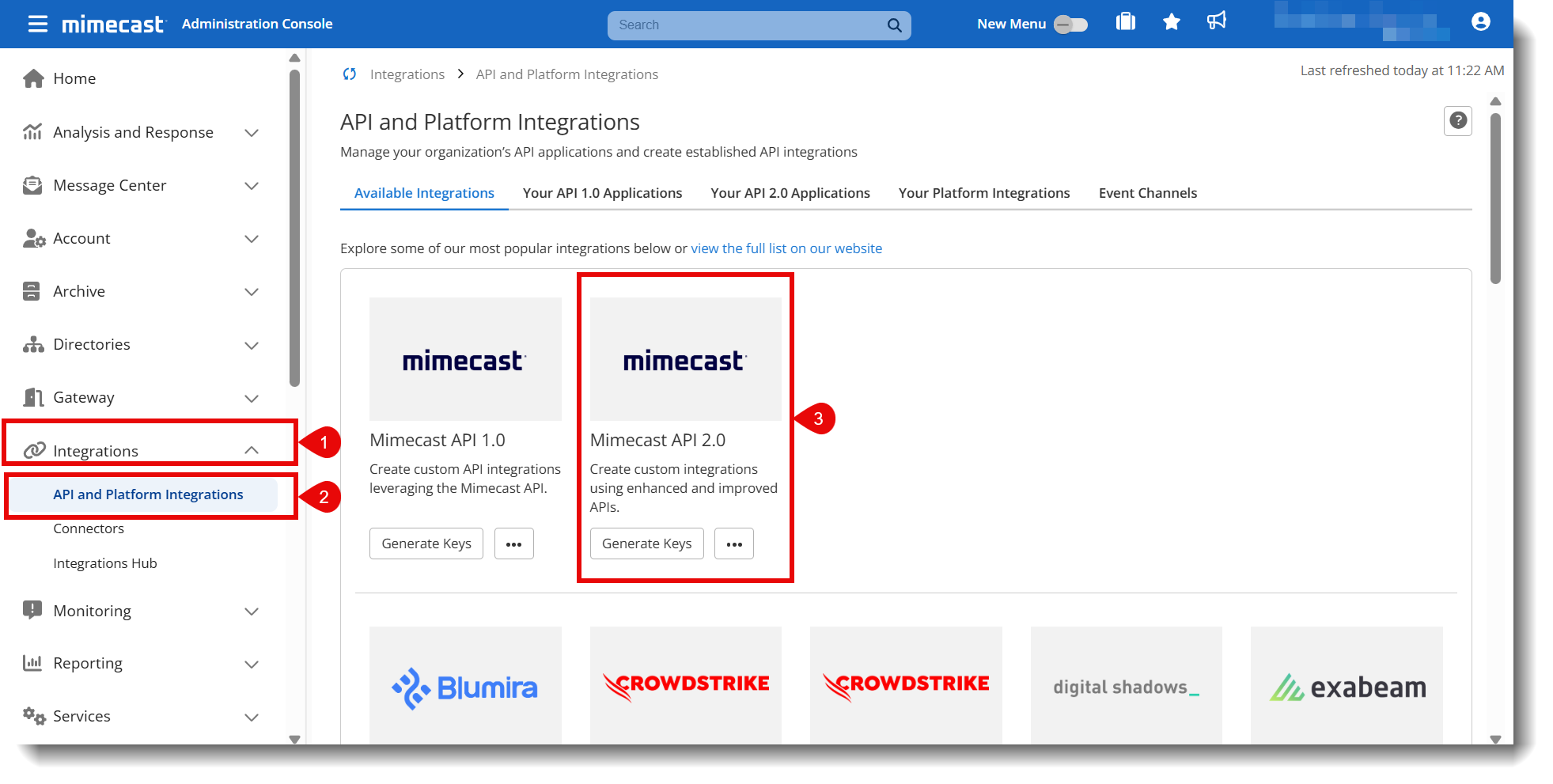 Brand Exploit Protect - Integration With Mimecast API 2.0 – Mimecast