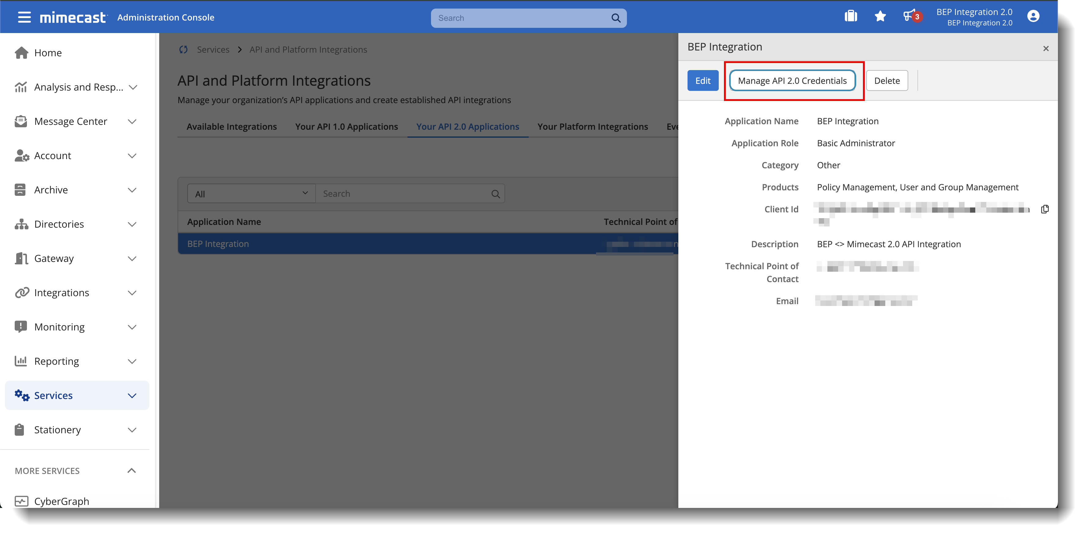 Brand Exploit Protect - Integration With Mimecast API 2.0 – Mimecast