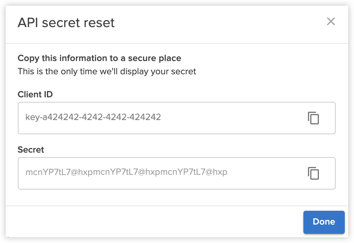API clients – Mimecast