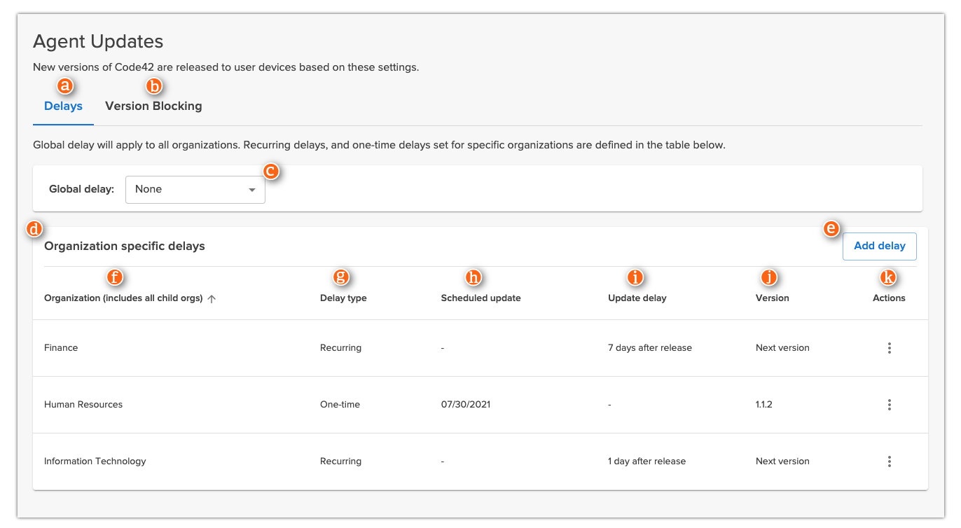 Agent Updates reference guide – Mimecast