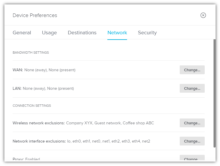 Connection shows network blocked – Mimecast