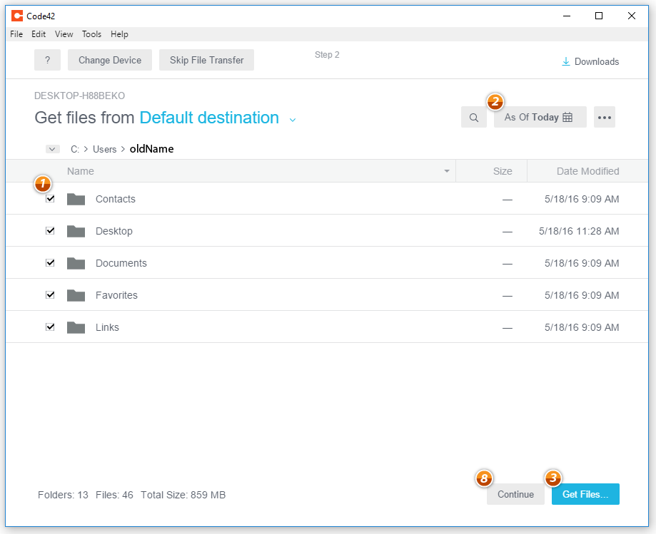 Migrate Windows user settings — troubleshooting – Mimecast
