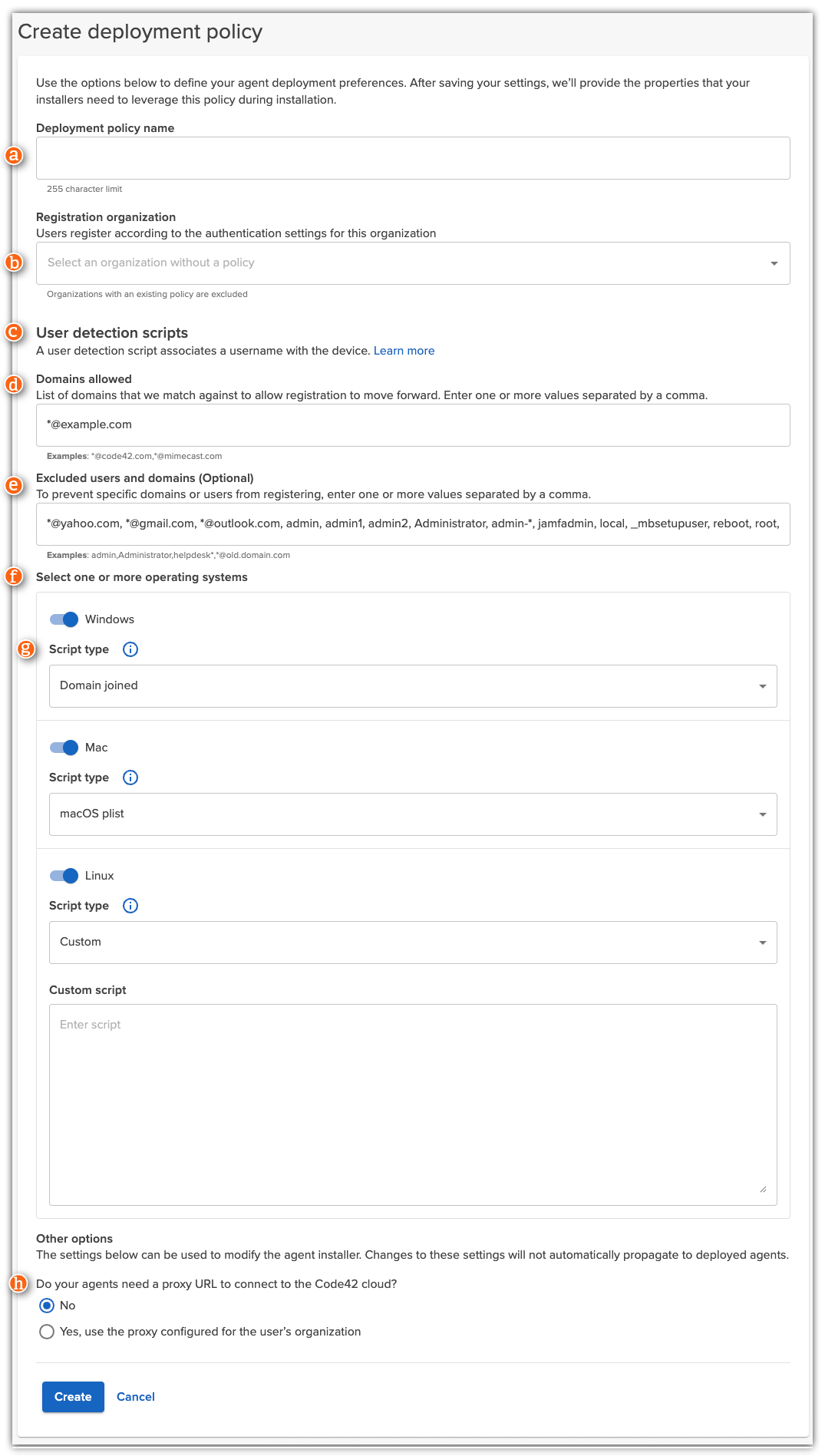 Deployment reference – Mimecast