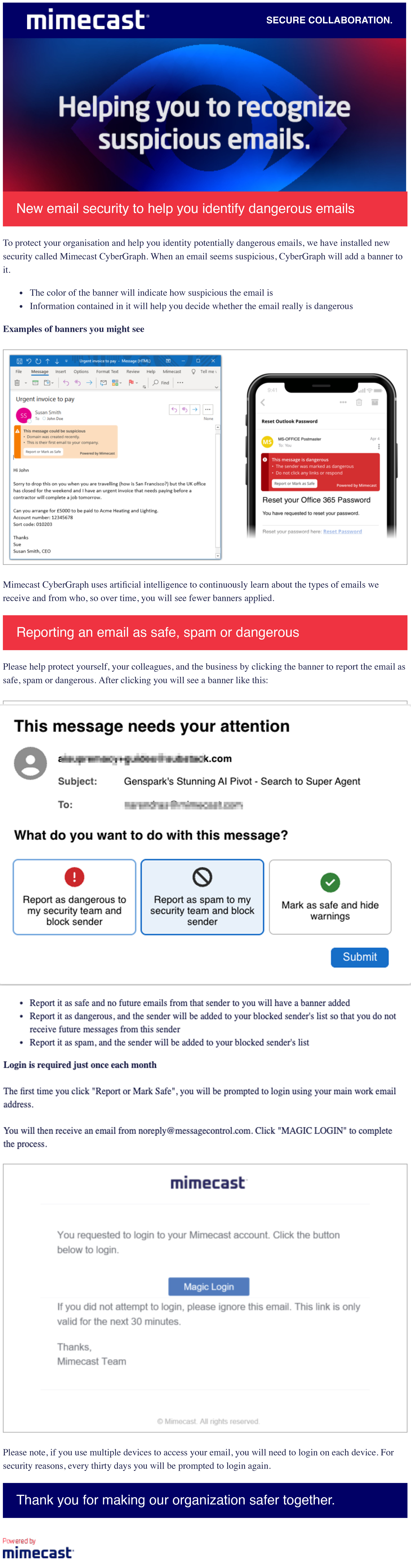 CyberGraph - End User Asset Templates – Mimecast