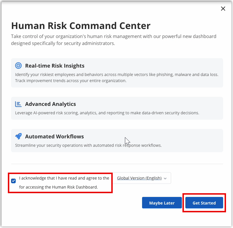 Human Risk Command Center - Overview – Mimecast