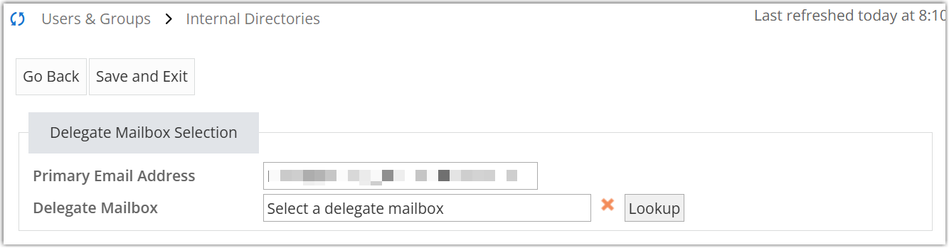 Administration - Configuring Delegate Mailbox Access – Mimecast