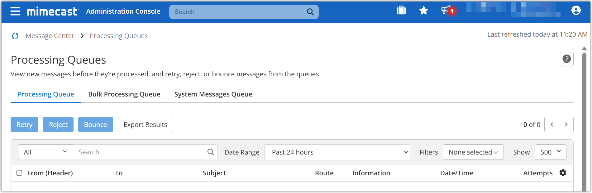 Message Tracking - Monitoring Message Delivery – Mimecast